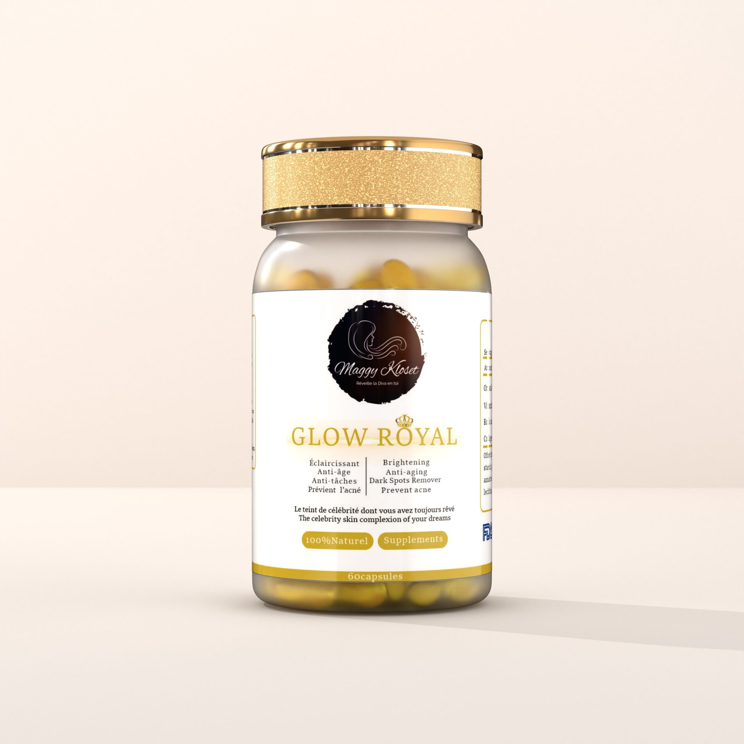 Gélules Glow Royal – Maggy Kloset Beauty SH